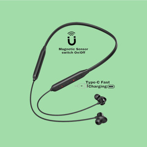 GDS Neckband 48hrs Battery, Deep Bass, Clear Sound, Dual Mic, AI ENC ...