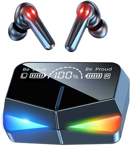 TecSox Max 28 On Ear TWS Black colorful breathing lights Bluetooth ...