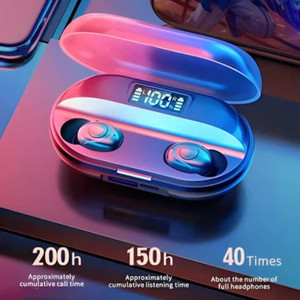 GUGGU 23v_T2 TWS Earbuds: 26hr Playback, Bluetooth 5.1, iOS/Android ...