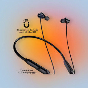 GDS Neckband 48hrs Battery, Deep Bass, Clear Sound, Dual Mic, AI ENC ...