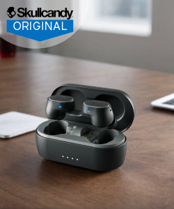 Skullcandy Sesh ANC Wireless Earbuds,32 Hr Battery, Microphone Works ...
