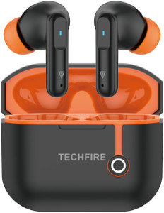 TECHFIRE Bullets 241 TWS Earbuds with 100 HRS Playtime,(50ms Low ...