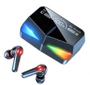 MOBIZAC M28 Gaming TWS Earbuds RGB Low Latency, 140H Playtime Noise ...