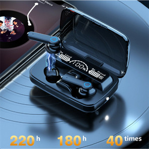 TECHWEAR M19 Crystal Clear Earbuds Bluetooth Headset 280H Playtime with ...