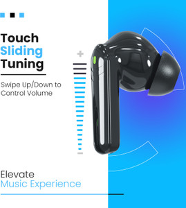 BELL HERO PODS TWS|ENC|40 Hrs Music Playback|IPX5|Touch Sliding & 10mm ...