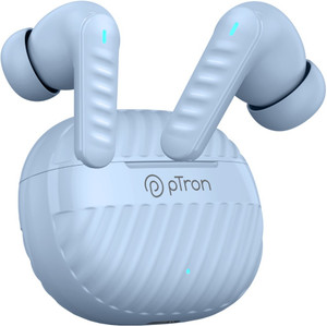 PTron Bassbuds Nova - AI ENC 4 Mics, 40hrs Playback, Deep Bass, 50ms ...