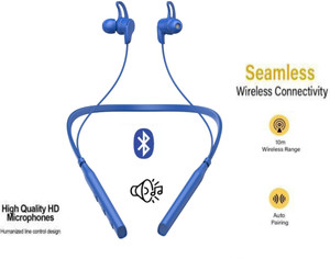 HUTUVI wireless Neckband bluetooth excellent voice flexible Bluetooth ...