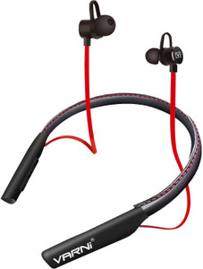Varni B995 Leather Design - 30 Hours Playtime Bluetooth Neckband ...