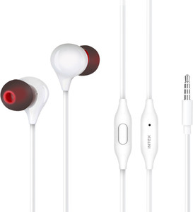 Intex THUNDER-101 Wired in-Ear Earphone With Mic Wired Headset ( White ...