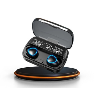 BORNFIRE Exclusive M10 TWS Wireless Headphones Touch Control LED ...