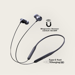TWS Wireless Neckband, 48Hrs Playtime, Double EQ Mode, Fast Charging_FC ...