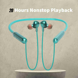 ultiads 20 HOURS BATTERY BACKUP BLUETOOTH NACKBAND Bluetooth Headset ...