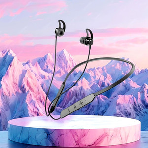 GUGGU BT Max Bluetooth Neckband Lightweight, Wireless Noise ...