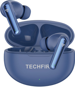 TECHFIRE Bullets 231 TWS Earbuds with 100 HRS Playtime,(50ms Low ...