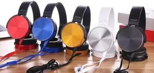 SANNO WORLD Extra bass 450 Wired Over the Ear Headphone with Mic Wired ...