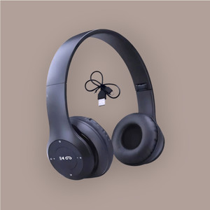 TWS Wireless Foldable Headphones with Steel Bass Framework_3W Bluetooth ...
