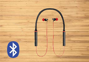 TANBAN New collection headsetexcellent voice wireless Neckband(RED ...
