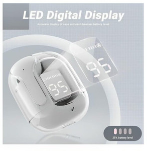 GADGET ADDA Ultrapod Earbud with Transparent Display 30H Playtime (ULT ...