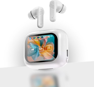 Avnioo Gen Pods Digital Touch Screen | BT 5.4 | ANC Support | Dedicated ...