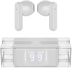 COREGENIX Premium Transparent TWS with BT5.3, 25hrs Playtime,Low ...