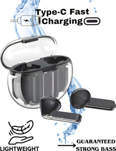 PTROX Transparent TWS Earbuds with 100 HRS Playtime, Bluetooth v5.3 AE2 ...