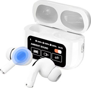 HODOPHILE PRO LCD True Wireless Noise Cancelling Earbuds, 6-Mic, Smart ...