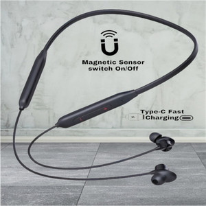 AIZINA 48 Hours Playtime Bluetooth Wireless Neckband Headphones ...