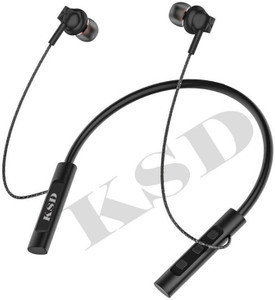 KSD 3D Bass 40Hr Backup Neckband Built-in HD Mic Gaming & Gym ...