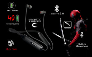 PTROX N50 3 Days Backup,HD Bass,Fast Charging bluetooth neckband F63 ...