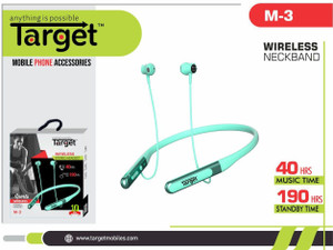 Target neckband m-3 Bluetooth Headset Price in India - Buy Target ...