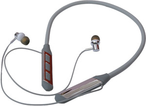 QuillQuarry 72 HOURS PLAYTIME TOOFAN silver Bluetooth Headset Bluetooth ...