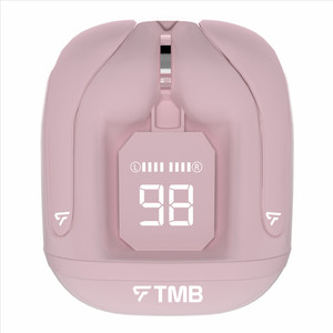 TMB Crystal TWS Buds 48H Playtime, BT5.2, Dual Pairing, Fast Charge ...