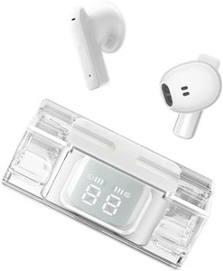 COREGENIX Classy Transparent TWS with BT5.3, 25hrs Playtime, Low ...