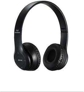 TECHWEAR Wireless Gaming Sports P47 Headset Headphones Super Extra Bass ...