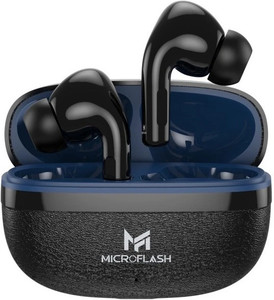 Microflash L95 2days Battery, Touch, Strong Bass, Dual Mic, AI ENC, Low ...