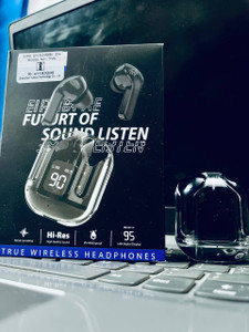 Mid Light Premium design UltraPods Buds EP07 Transparent With Charging ...