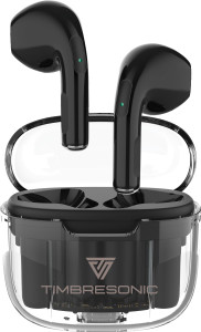 TIMBRESONIC Pod Lite Plus True Wireless Earbuds Black Bluetooth Price ...
