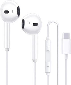 TROST Type C Handsfree Earphone with Mic for S22 Ultra,Tab S8, A53 5G,Z ...