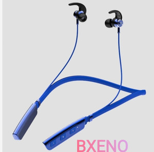 Bxeno Bluetooth Headset Neckband Earphone with Mic, Extra Bass ...