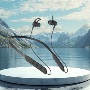 GUGGU BT Max Bluetooth Neckband Lightweight, Wireless Noise ...