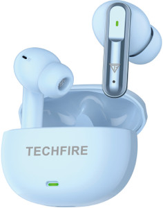 TECHFIRE 261 TWS Earbuds with 100 HRS ,(50ms Low Latency), Bluetooth v5 ...