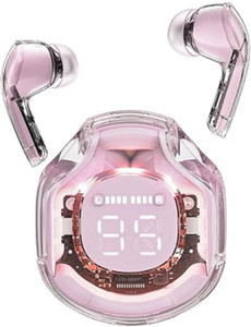 TARECON UltraPods TransparentCase Earbuds, Multi-Colour, Comfort Fit ...