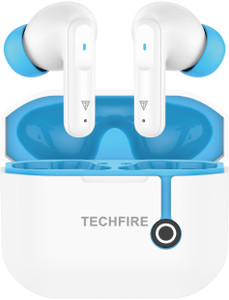TECHFIRE Bullets Max TWS Earbuds with 100 HRS Playtime,(50ms Low ...