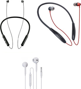 LEVELPLUS Punch & Crush With Rop Neckband Combo 45 Hours Playtime ...