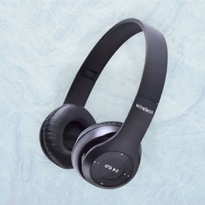 AIZINA HD Audio Bluetooth Headphones with Foldable Design and Flexible ...