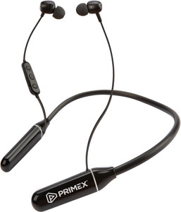 Primex Smart Neckband Earphone, 120 Hour Playtime, Fast Charging ...