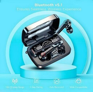 Seashot M19 Earbuds/TWS/buds 5.1 Earbuds with 280H Playtime Bluetooth ...