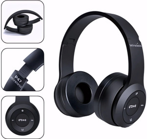 TWS Foldable Over-Ear Bass Reactor Bass Channel_BN Bluetooth & Wired ...