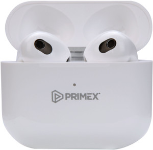 Primex Earbuds 3 TWS with Instacharge & Hypersync Technology, 4 Hours ...