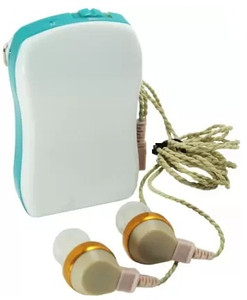 RnB Hearing Aid Sound Amplifier Pocket Model for Deaf Person V-2 Cord ...